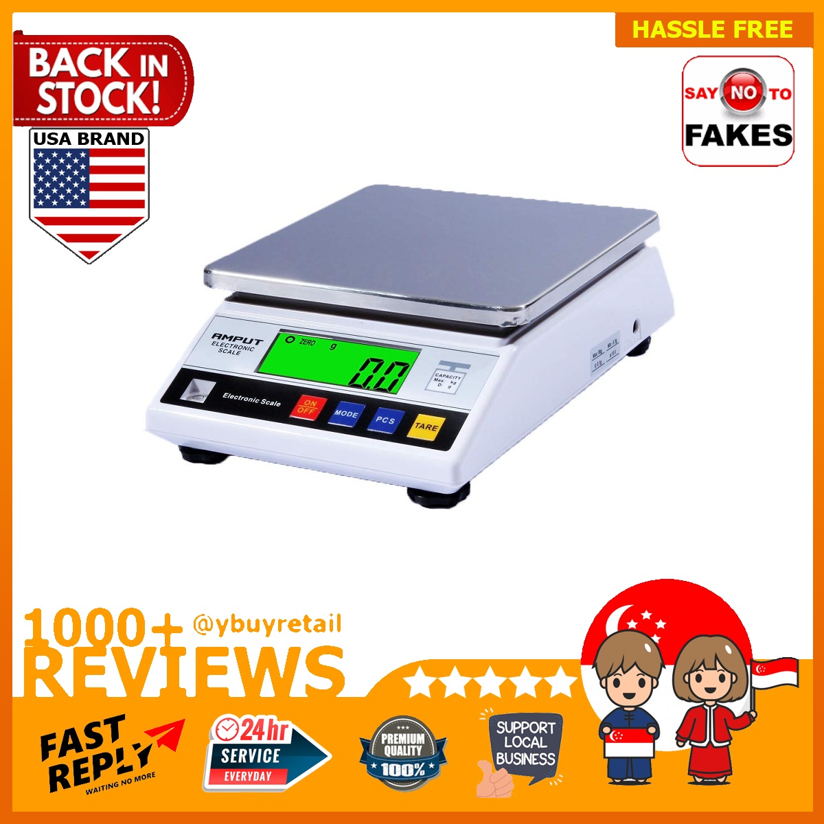 [BML] CGOLDENWALL High Precision Scale 10kg 0.1g Digital Accurate ...