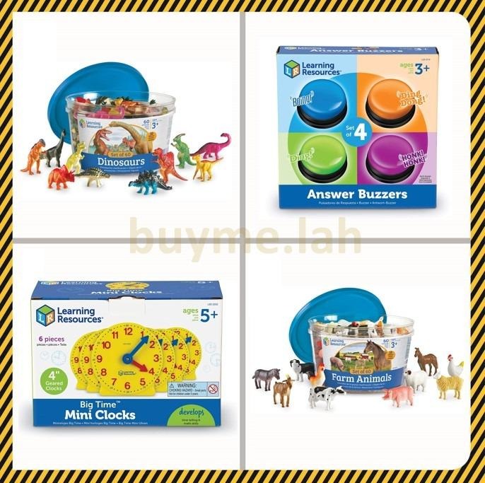 [BML] Learning Resources Answer Buzzers // Farm Animal / dinosaur ...