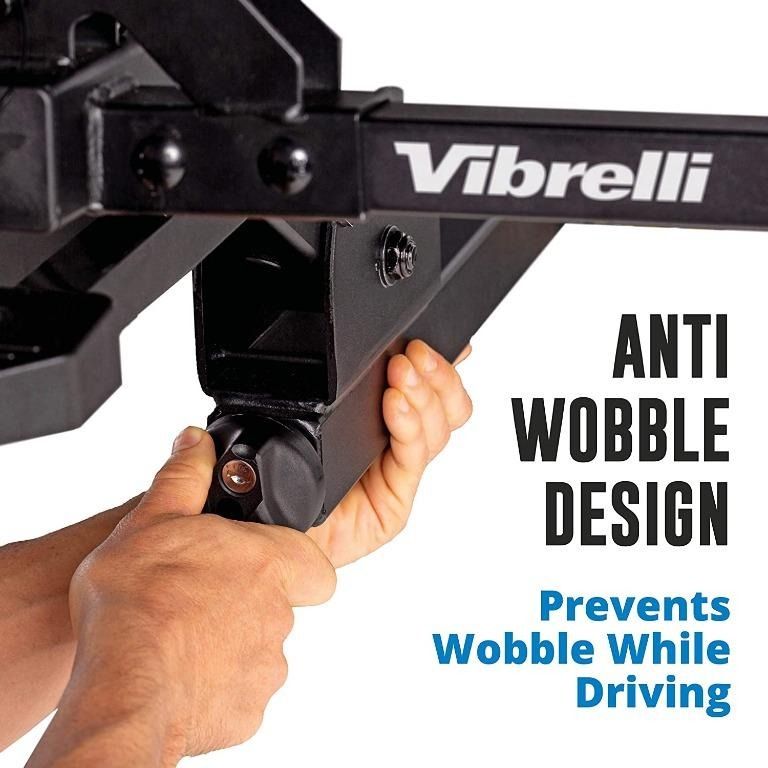 [BML] Vibrelli Bike Hitch Rack for Cars, SUV - Holds 130lbs - Anti ...