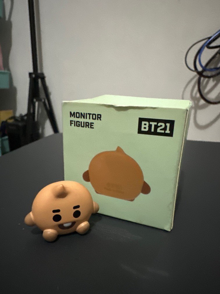 BT21 Monitor Figure Shooky, Hobbies & Toys, Memorabilia & Collectibles, Fan Merchandise on Carousell