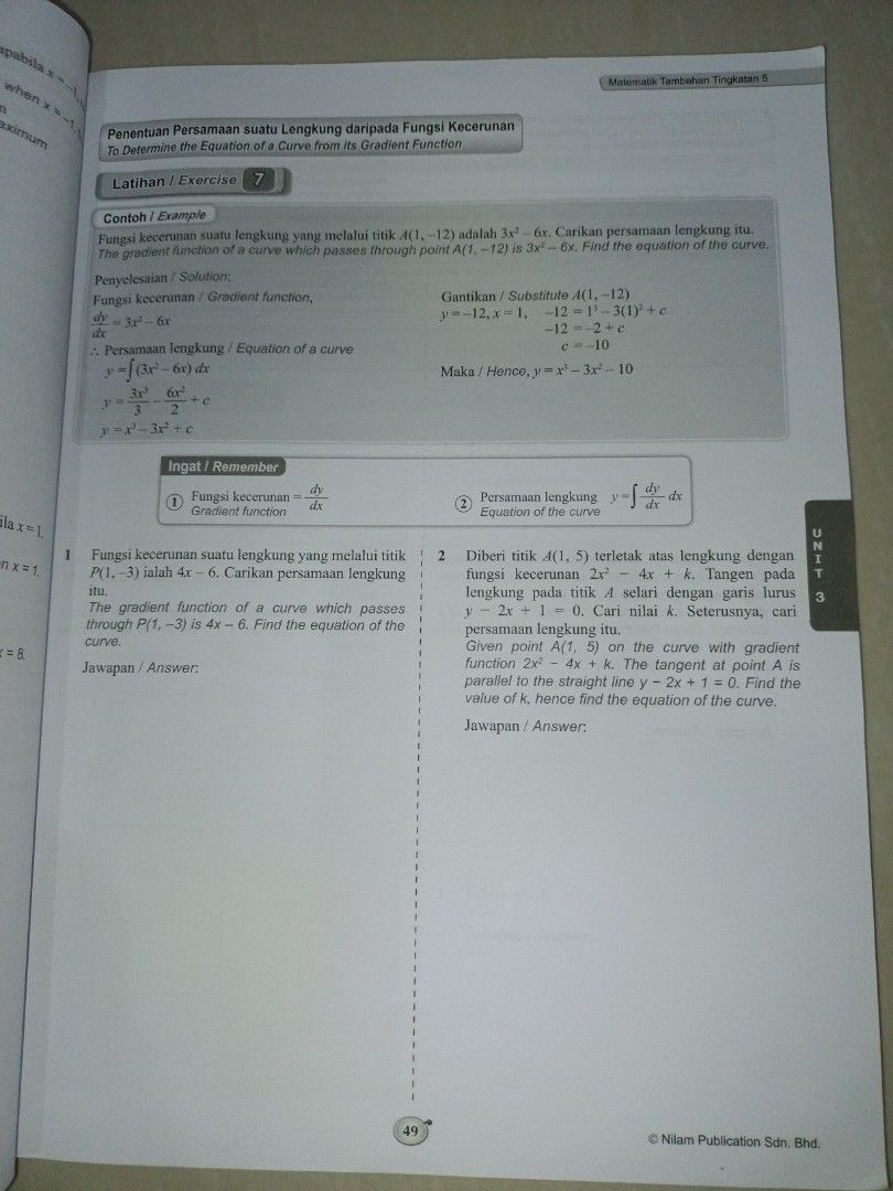 buku latihan addmath f5, Hobbies & Toys, Books & Magazines, Textbooks ...
