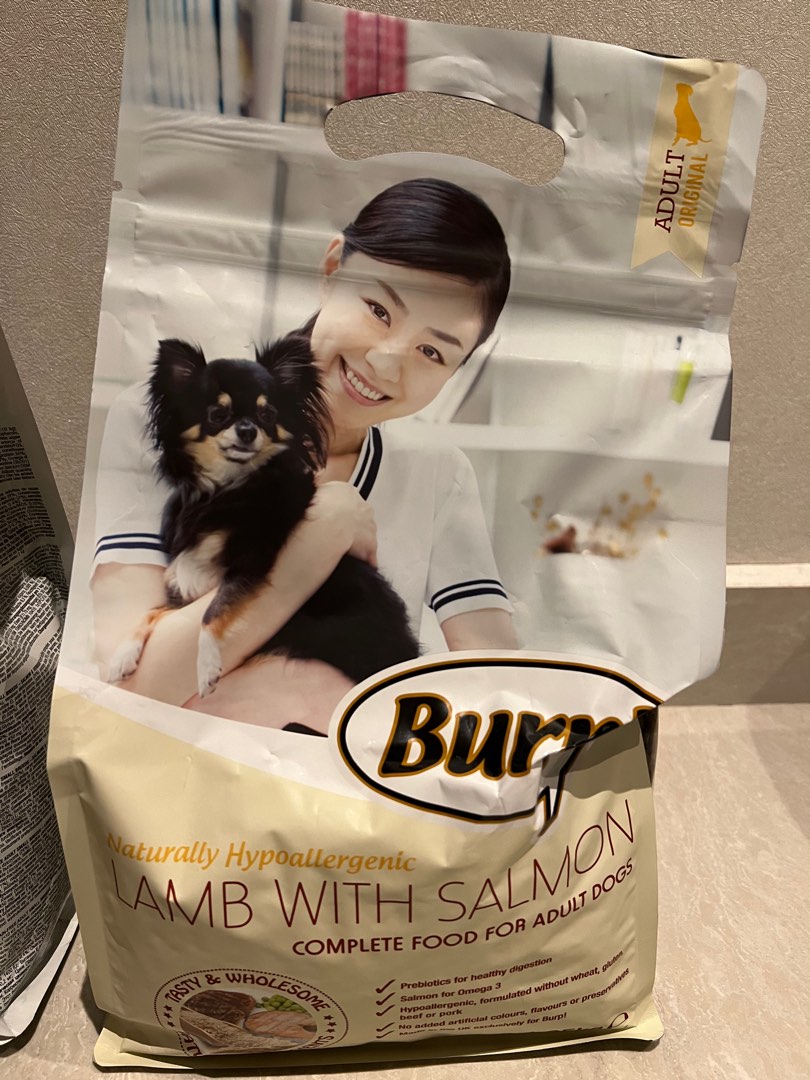 Burp! Lamb with salmon, Pet Supplies, Pet Food on Carousell