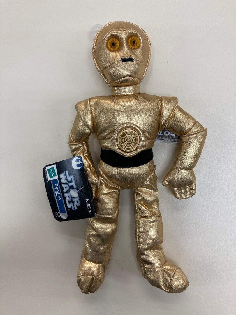 C3PO plush toy, 興趣及遊戲, 玩具 & 遊戲類 - Carousell