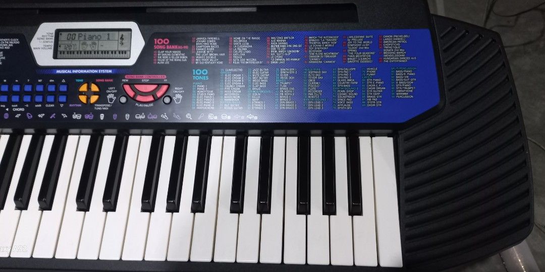 Casio CTK-411 Portable Piano Keyboard, Hobbies & Toys, Music & Media ...