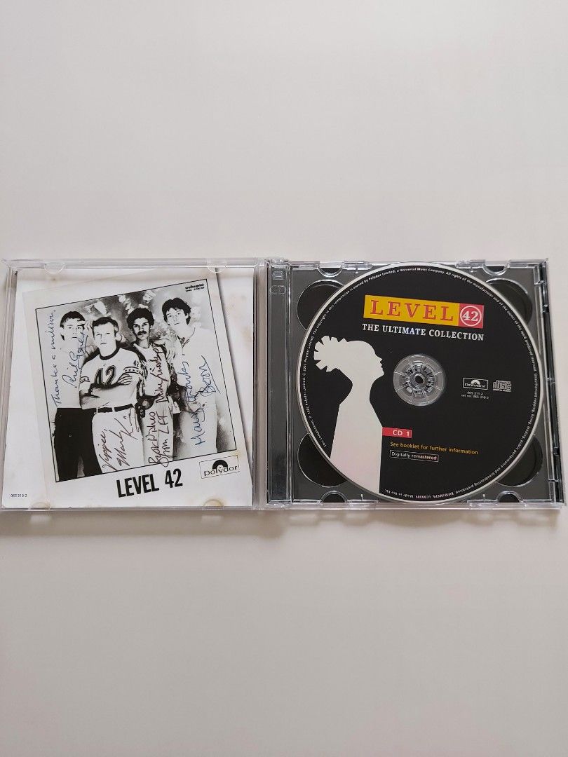 CD Level 42 The Ultimate Collection (2 cd set), Hobbies & Toys, Music ...