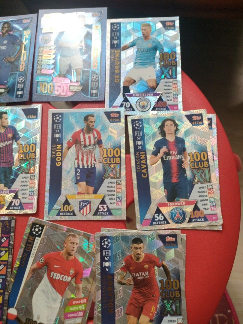Cheap 100 clubs match attax, Hobbies & Toys, Toys & Games on Carousell