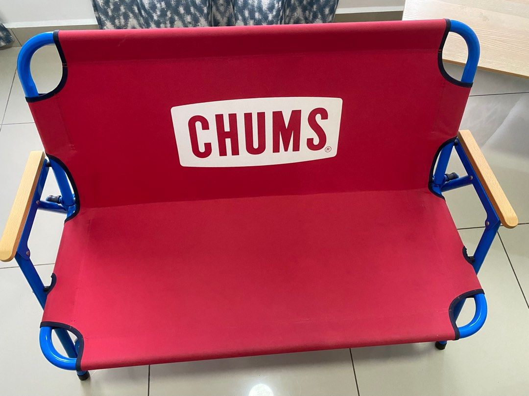 CHUMS Back with Bench (camping chair/bench), Sports Equipment, Hiking ...