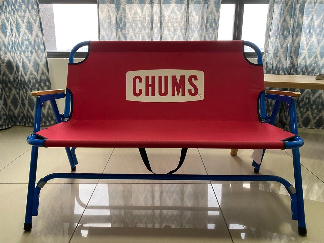 CHUMS Back with Bench (camping chair/bench), Sports Equipment, Hiking ...