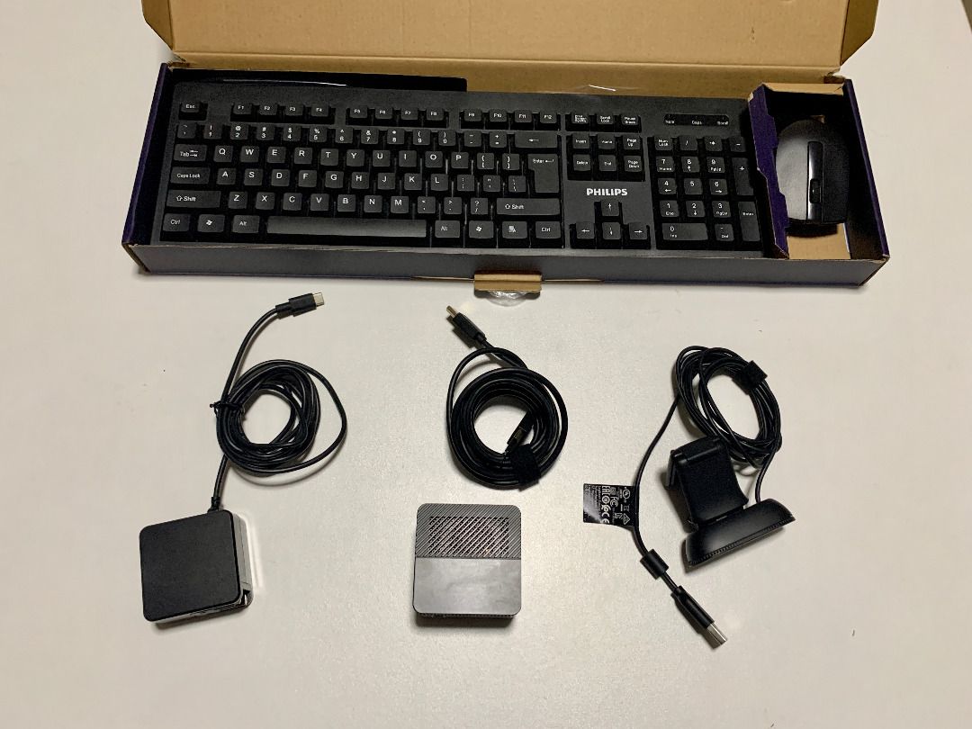 Chuwi LarkBox Pro 4K Mini Computer - J4125 Quad Core 6GB RAM + Logitech ...