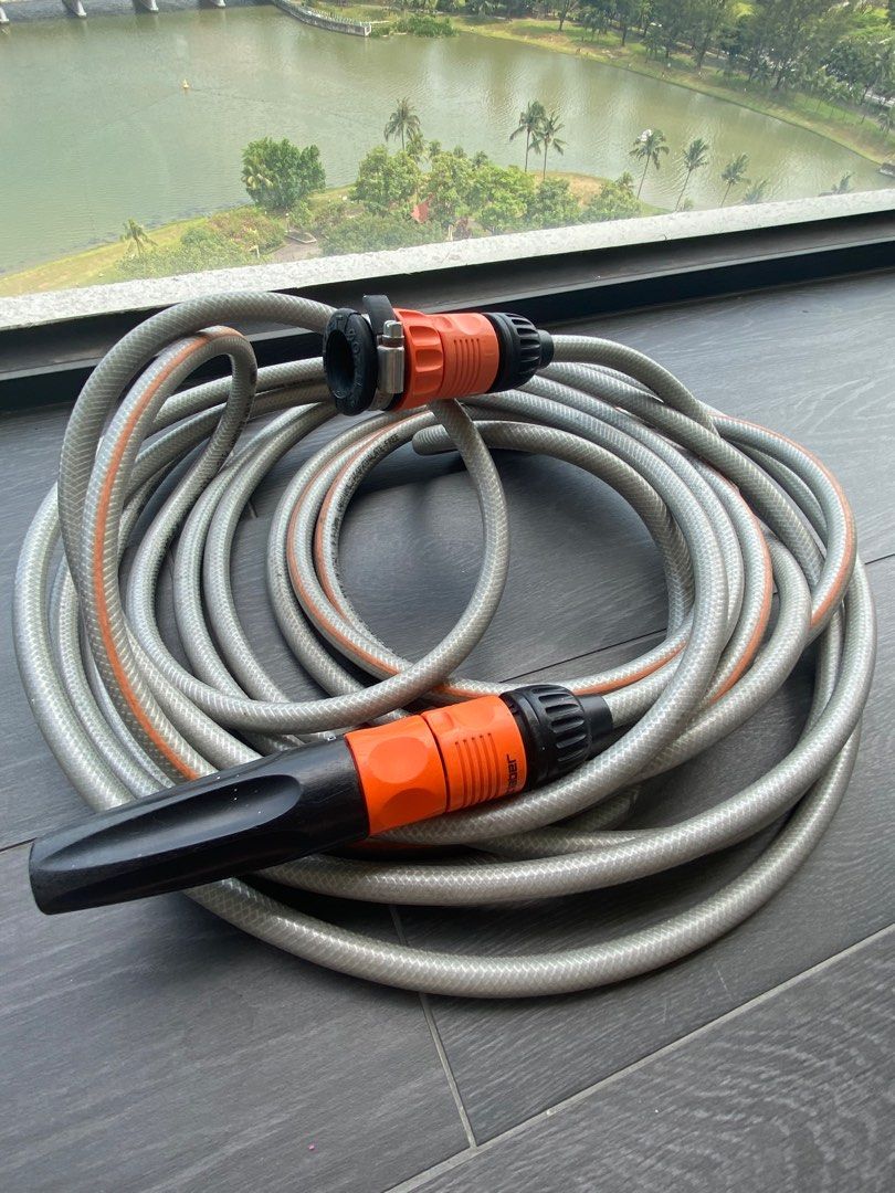 Claber Wall Mounted/ Balcony Hose reel, Everything Else on Carousell