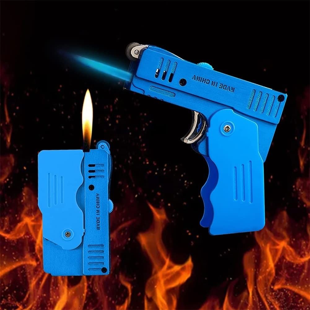 *COOL BLUE* Morisk Torch Lighter Switchable Soft / Jet Flame - Butane ...