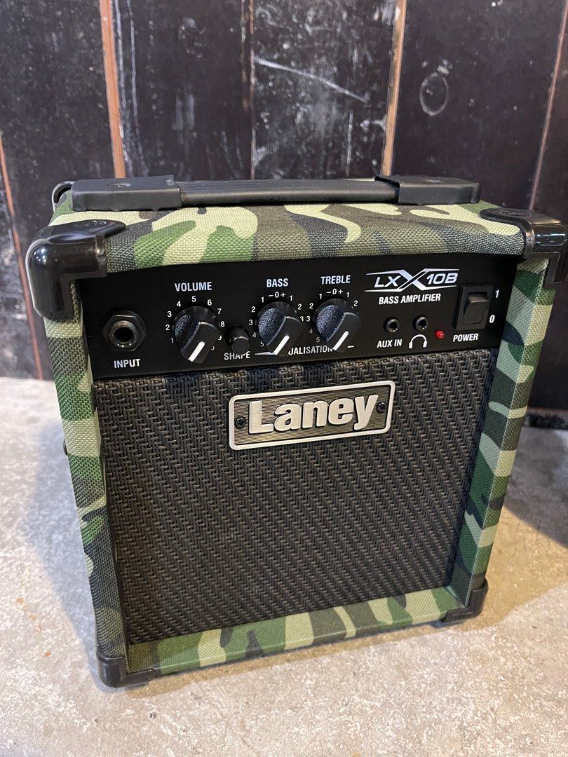 Cort Action Junior Bass Guitar and Laney LX10B Bass Amplifier Set ...
