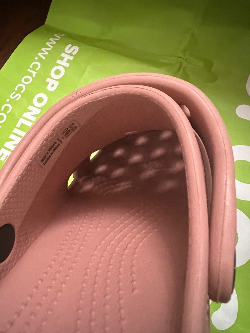 Original Crocs Platform Pale Blush, Women's Fashion, Footwear, Wedges ...