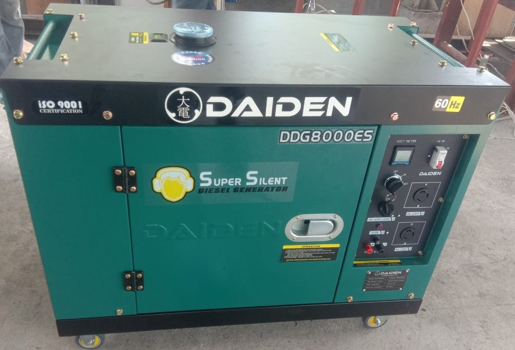 Daiden DDG8000ES 7kva Diesel Silent Type Generator on Carousell