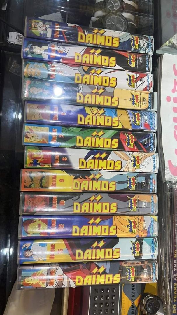 Daimos vhs collection on Carousell