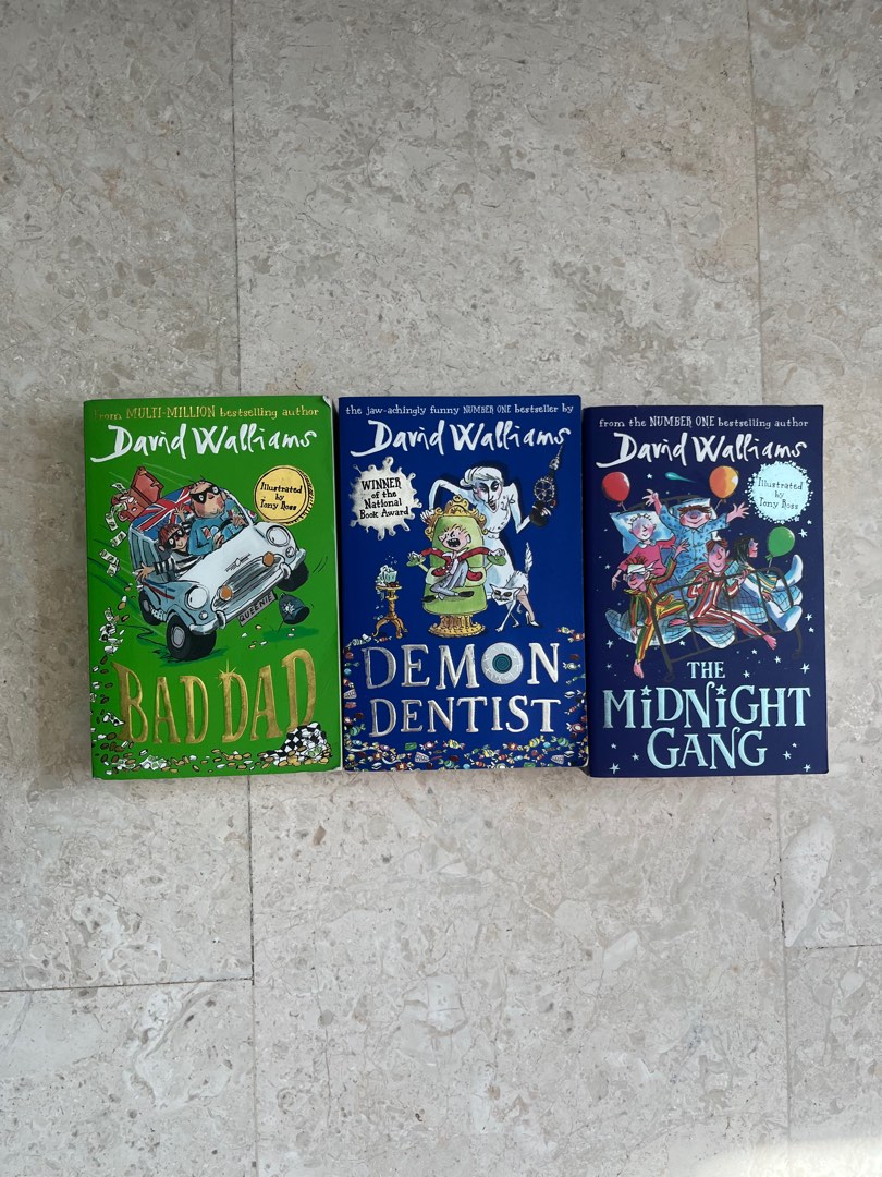 David Walliams - chapter books, Hobbies & Toys, Books & Magazines ...