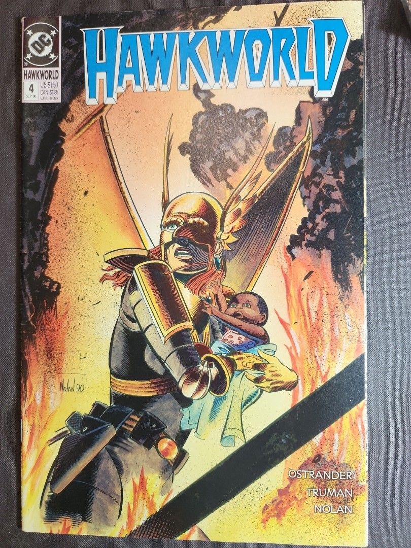 DC Hawkworld #4 (1990), Hobbies & Toys, Books & Magazines, Comics ...