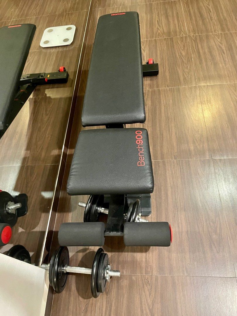 Decathlon Bench 900, Sports Equipment, Exercise & Fitness, Weights ...