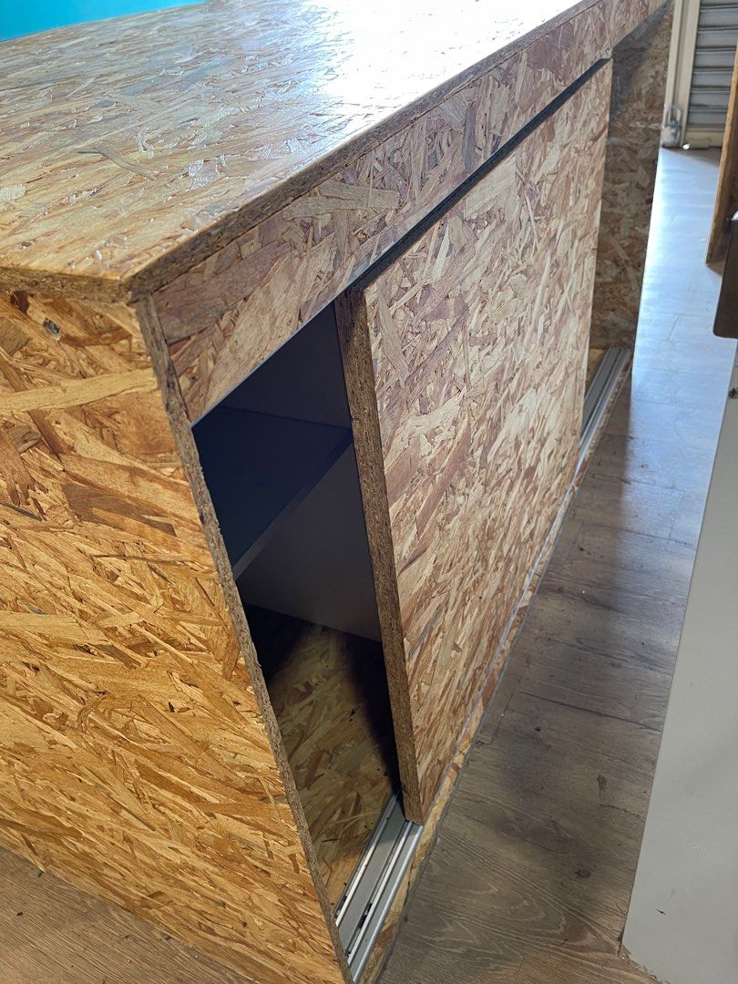 Designer countertop (OSB board), Furniture & Home Living, Furniture ...