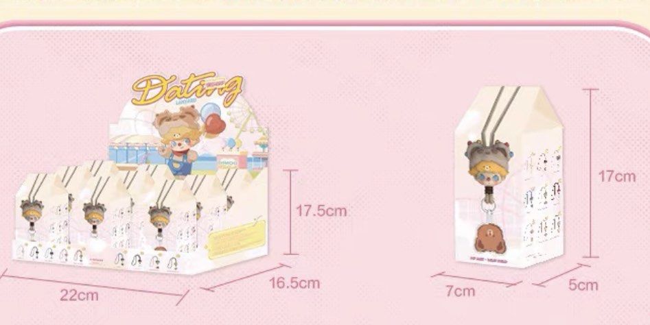 Dimoo dating series lanyard POPMART / full set / able choose character ...