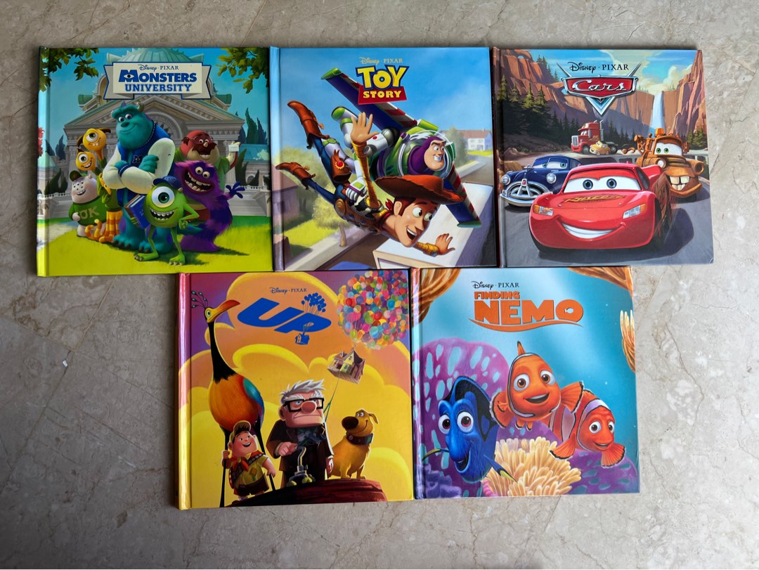 Disney Pixar Story Books, Hobbies & Toys, Books & Magazines, Children's ...