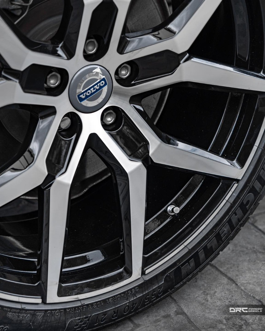 DRC FORGED WHEELS Polestar Inspired in Piano Black w#Volvo#XC60#T8 ...