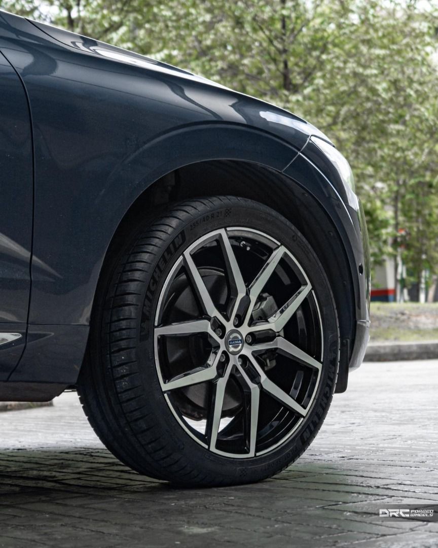 DRC FORGED WHEELS Polestar Inspired in Piano Black w#Volvo#XC60#T8 ...