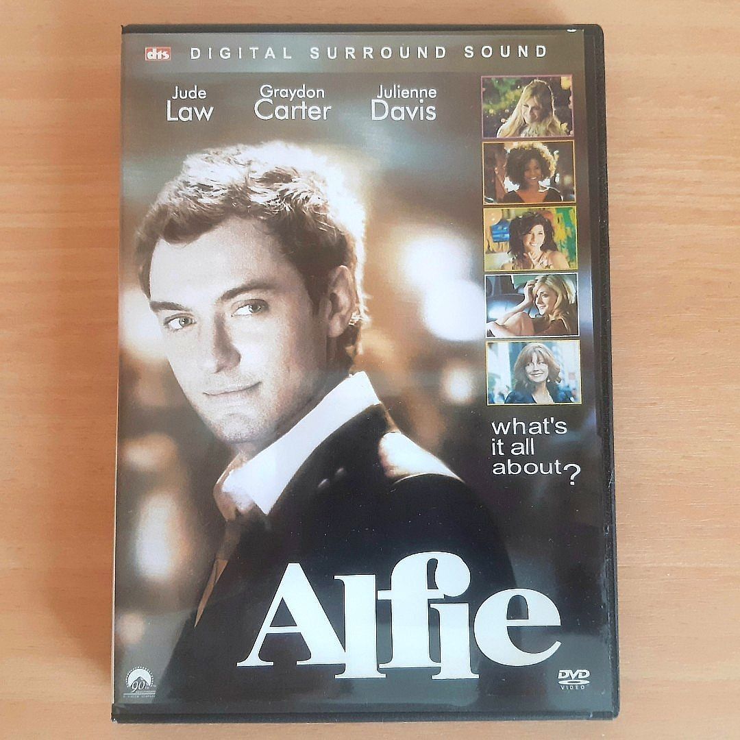 (DVD) Alfie Jude Law Movie, Hobbies & Toys, Music & Media, CDs & DVDs ...