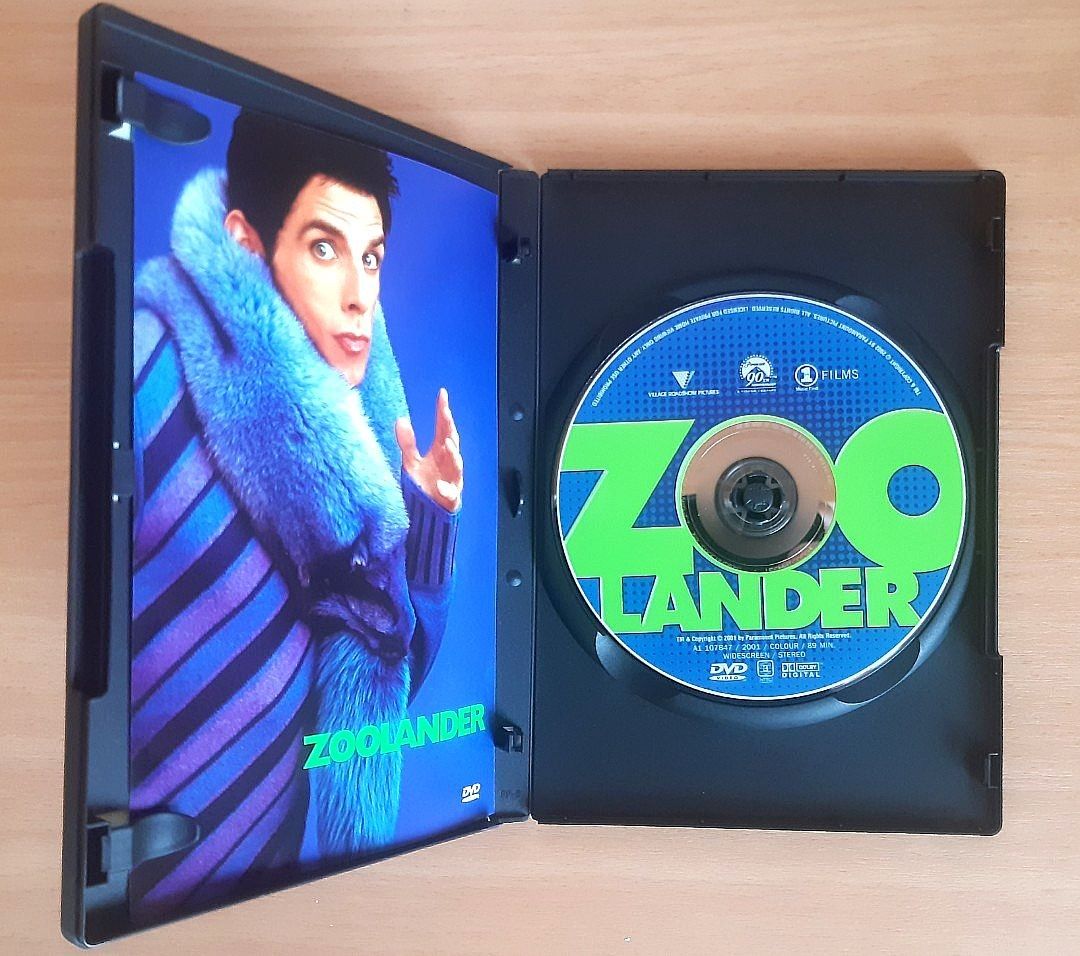 (DVD) Zoolander Ben Stiller Movie, Hobbies & Toys, Music & Media, CDs ...