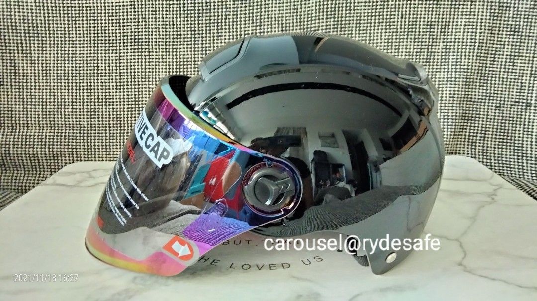 Ebiker Plain black David helmet, Sports Equipment, PMDs, E-Scooters & E ...