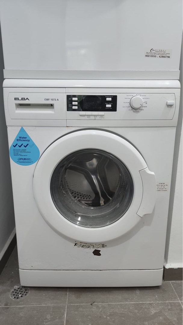 Elba 7kg washing machine, TV & Home Appliances, Washing Machines and ...