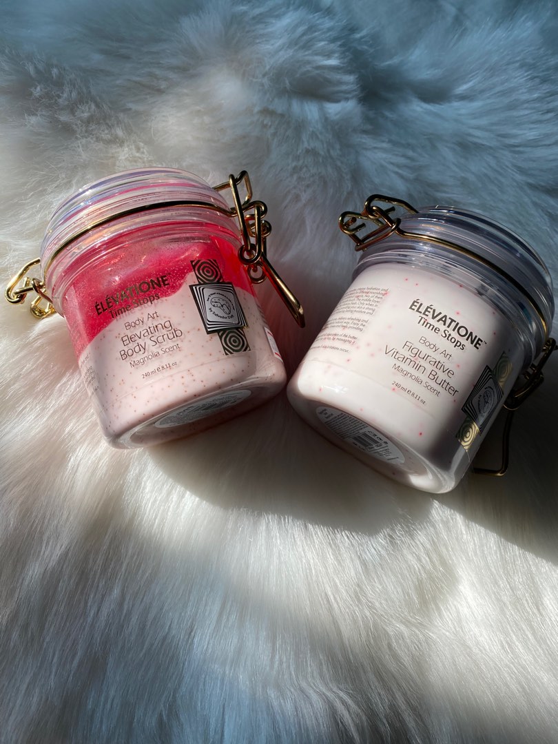 Elevatione Magnolia Butter & Body Scrub, Beauty & Personal Care, Bath ...