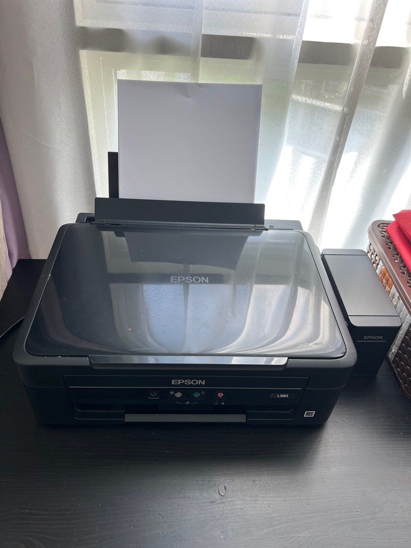 EPSON L380 Ink tank printer, Computers & Tech, Printers, Scanners ...