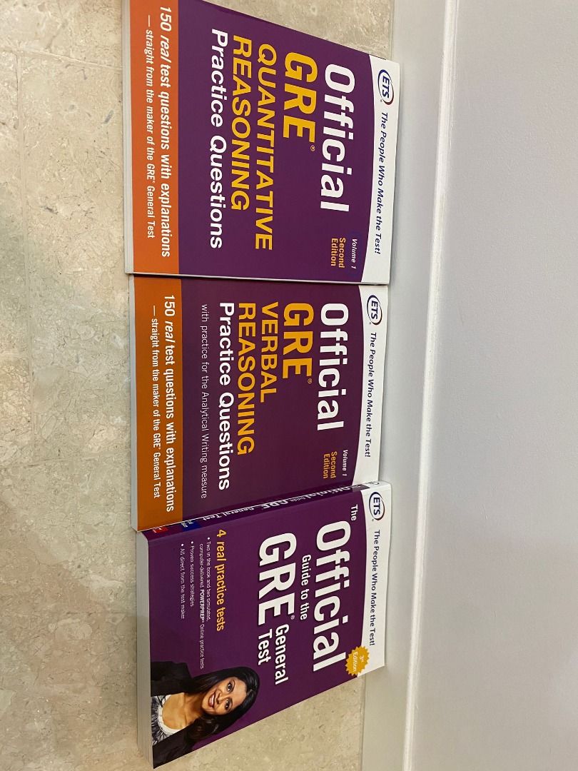 ETS Official GRE Super Power Pack, Hobbies & Toys, Books & Magazines ...