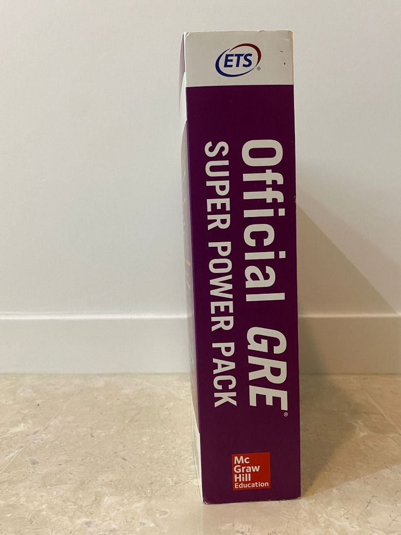 ETS Official GRE Super Power Pack, Hobbies & Toys, Books & Magazines ...