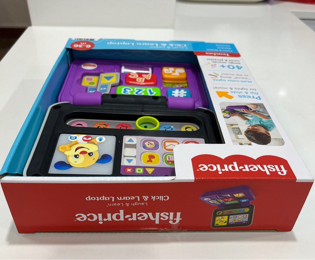 Fisher-price Laptop Toy, Babies & Kids, Infant Playtime on Carousell
