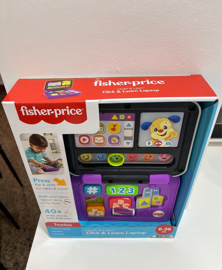 Fisher-price Laptop Toy, Babies & Kids, Infant Playtime on Carousell