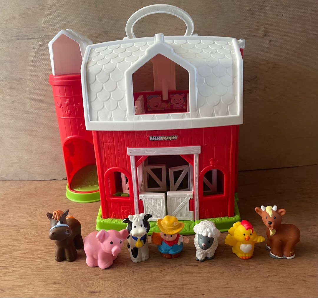 Fisher-Price Little People Barn Playset, Hobbies & Toys, Toys & Games ...