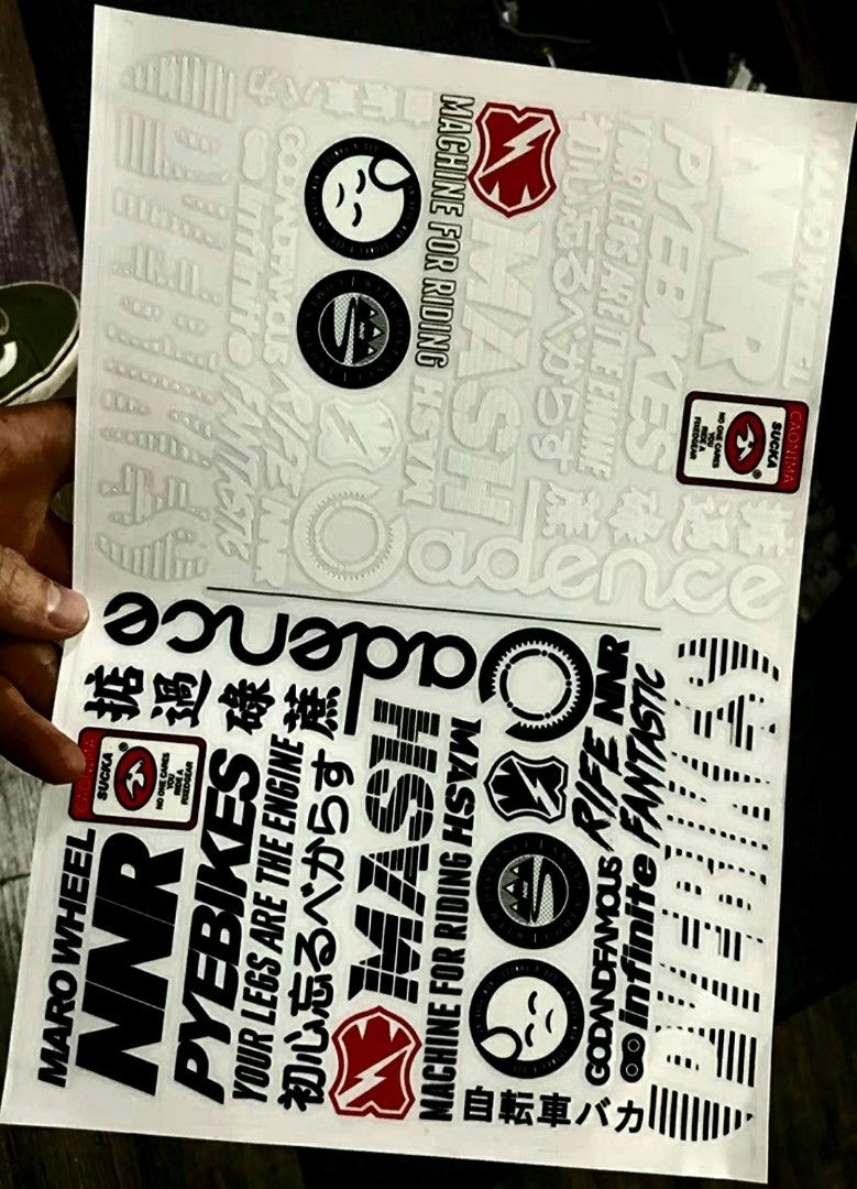 Fixie sticker, Sports Equipment, Bicycles & Parts, Bicycles on Carousell