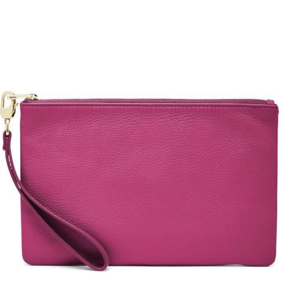 Fossil pink pouch wallet, Women's Fashion, Bags & Wallets, Wallets ...
