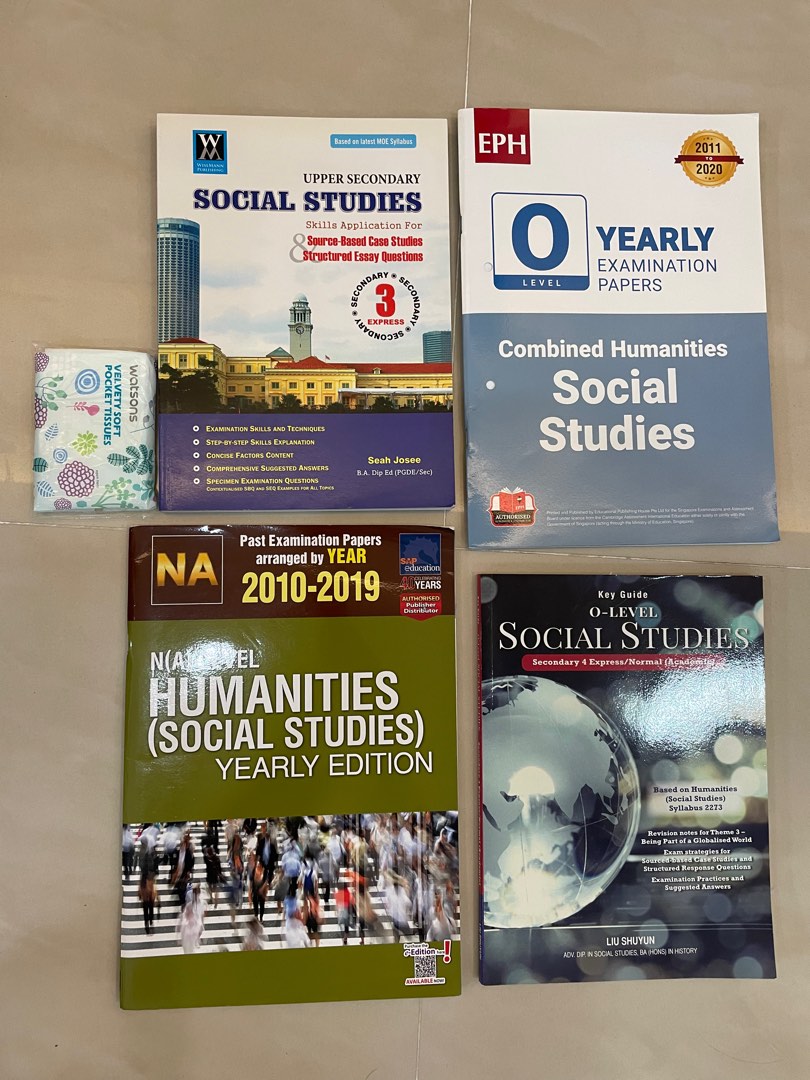 Four Brand new secondary Social Studies assessment books , Hobbies ...