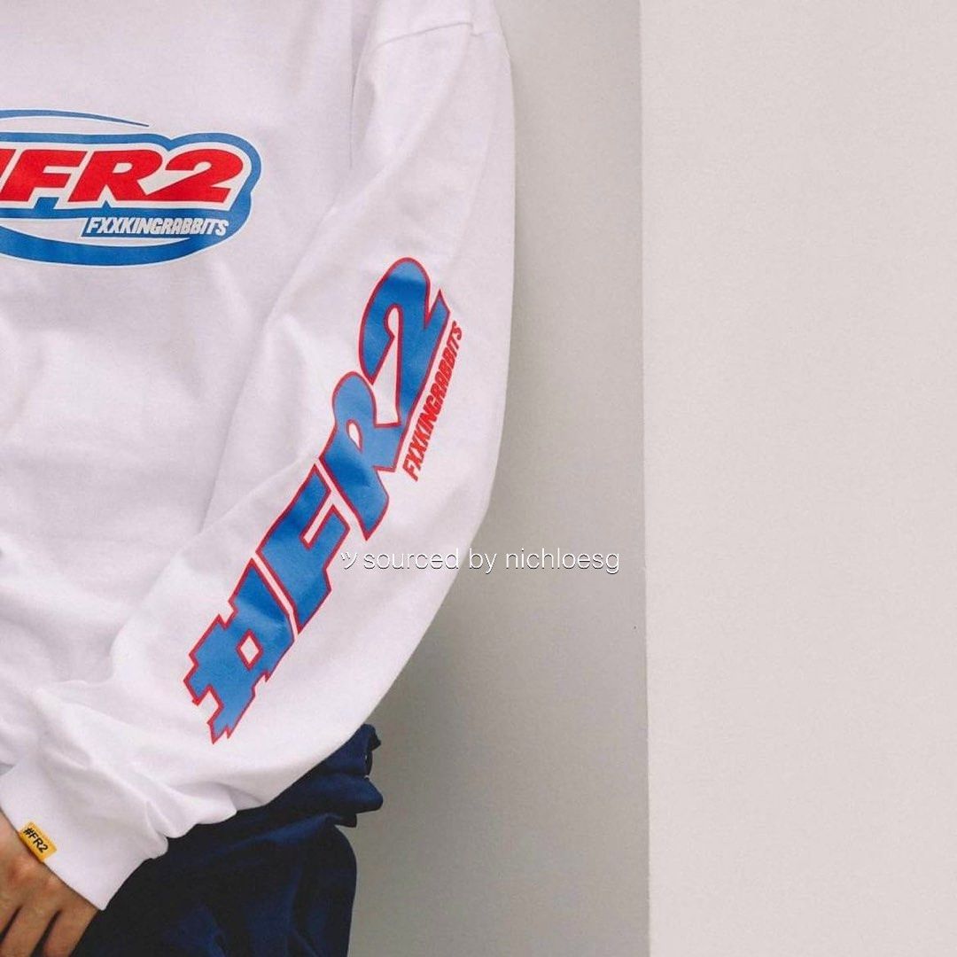 FR2 LOGO L/S TEE, Men's Fashion, Tops & Sets, Tshirts & Polo Shirts on Carousell