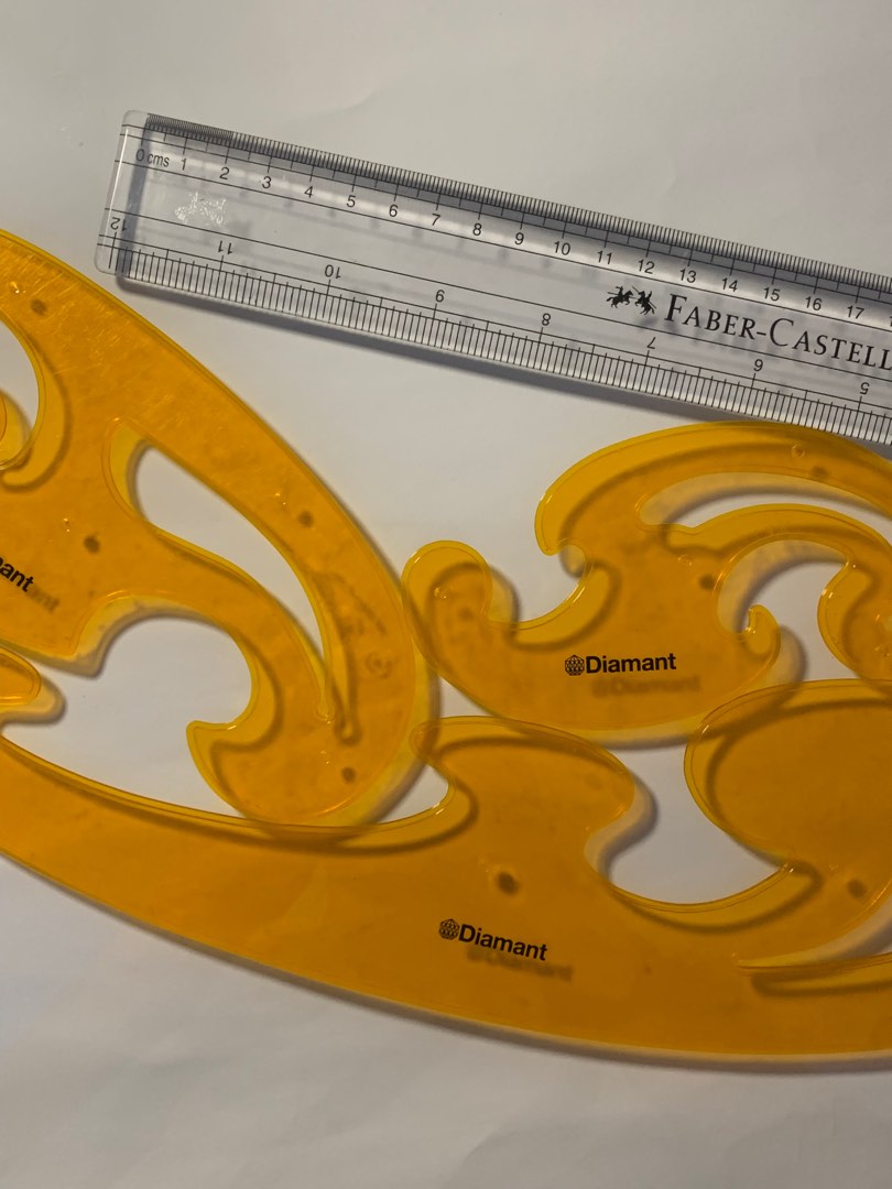 French Curve Set on Carousell