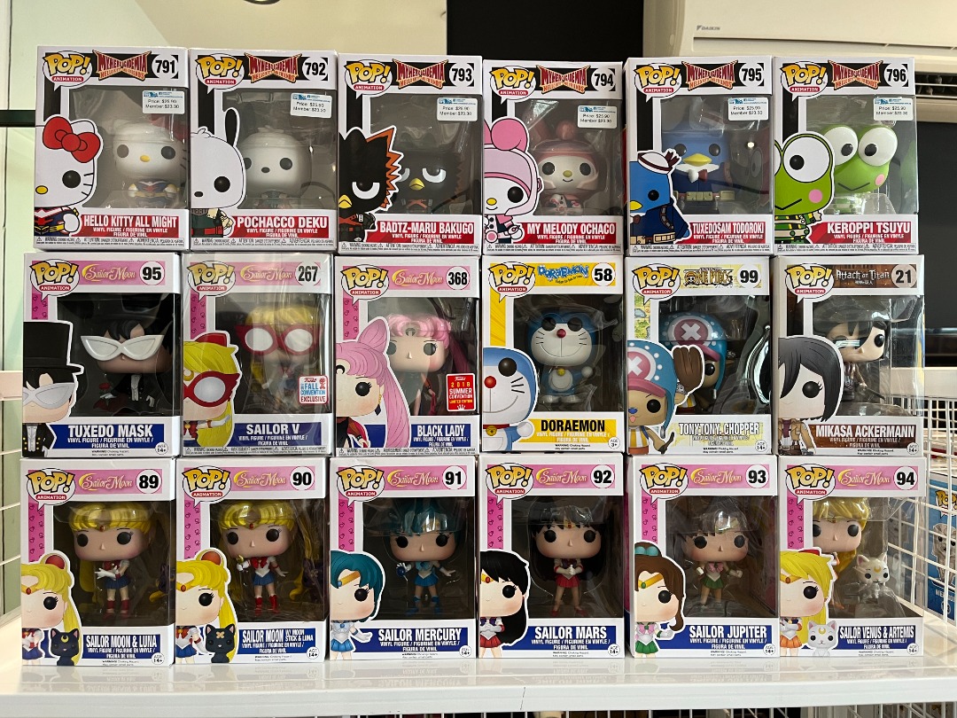 Funko Pop! Animation hannah barbara sailor moon dragon ball z voltron ...