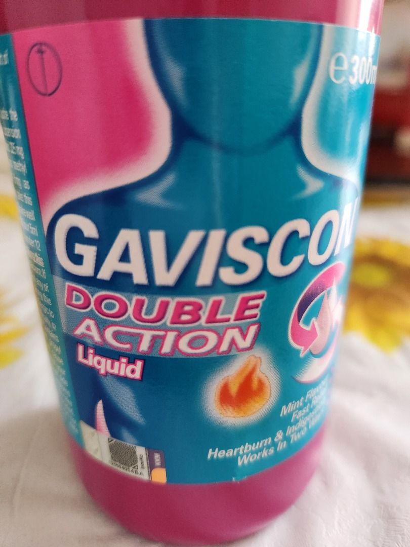 Gaviscon Double Action 300ml heartburn indigestion gastric relief ...