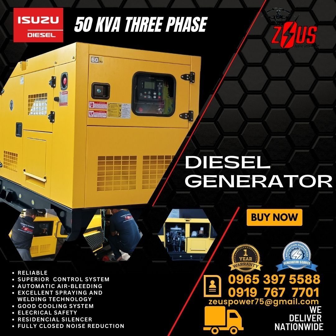 Generator Set - 15kva 25kva 75kva 100kva 150kva 200kva 300kva 400kva 500kva 1000kva # ...