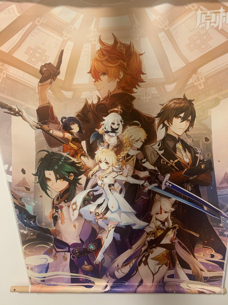 Genshin Impact Liyue poster from Hakken, Hobbies & Toys, Toys & Games ...