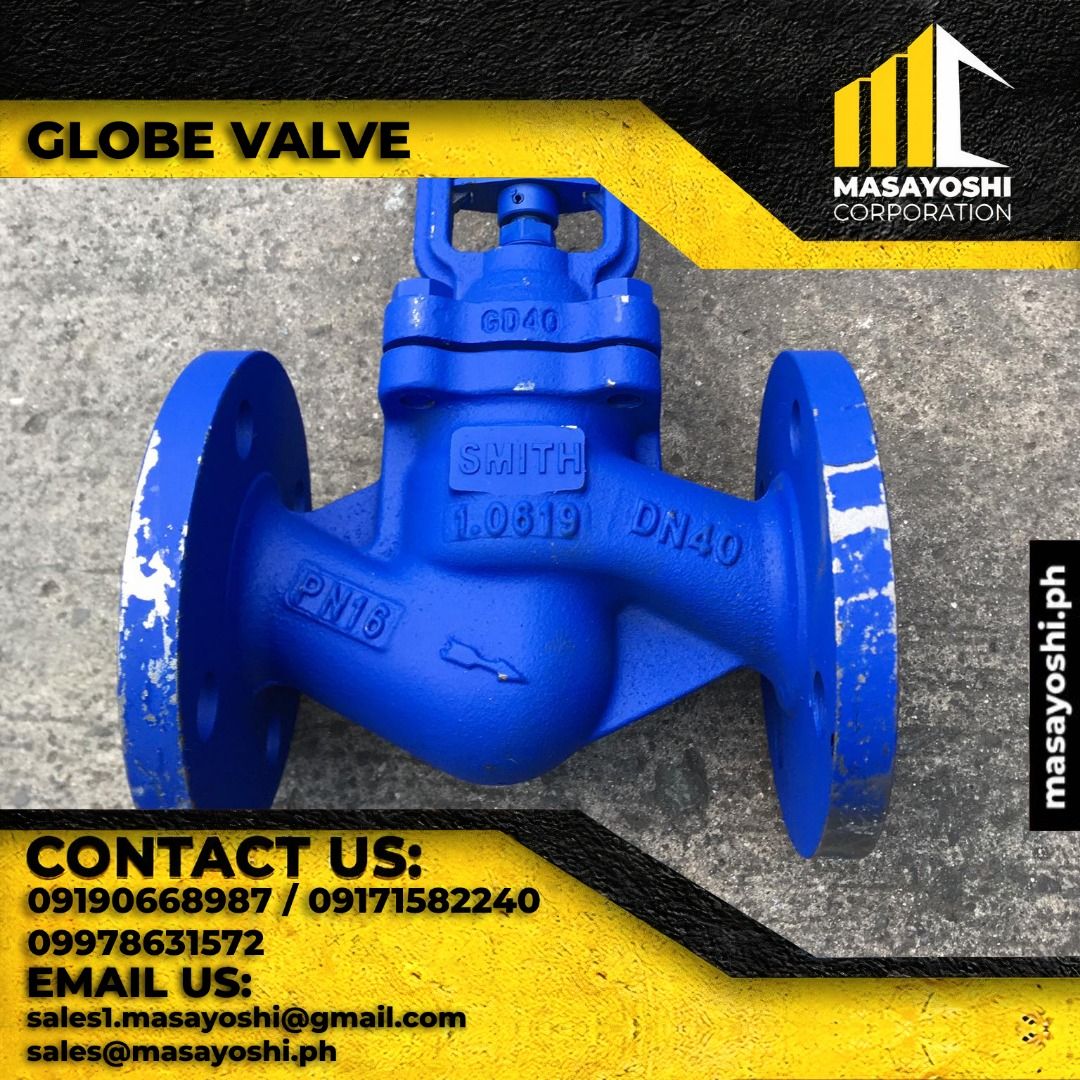Globe Valve | Valves | Water Valve | Water Flow Valve, Commercial & Industrial, Industrial ...