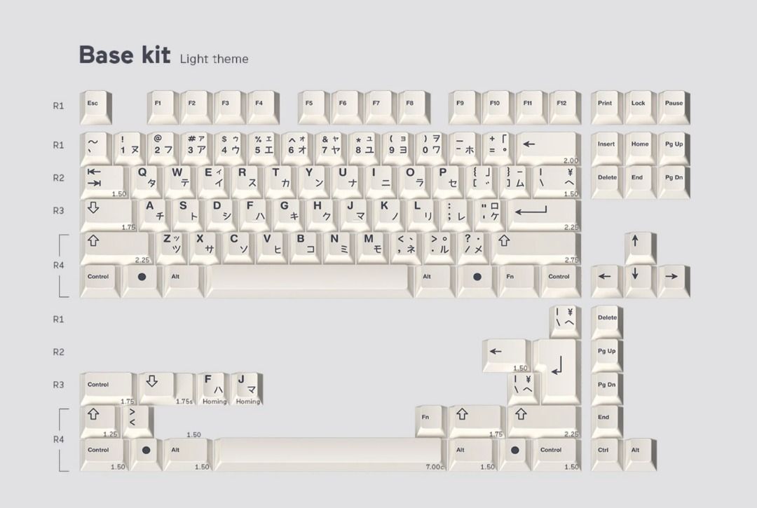 GMK Honor - Light Base Keycap Set, Computers & Tech, Parts ...