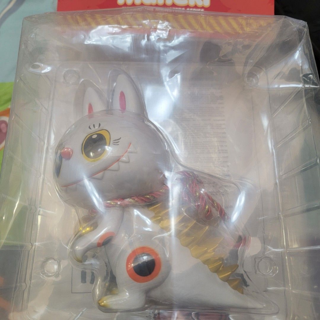 Gojimomo 白招財 kasing作品 labubu zimomo, 興趣及遊戲, 玩具 & 遊戲類 - Carousell
